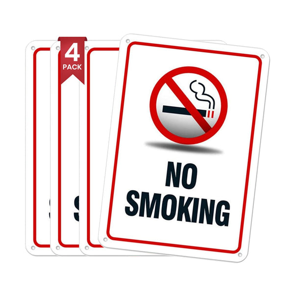 Stand against smoking with our Aluminum No smoking sign ...