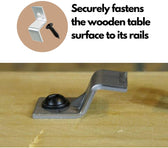 40 Pack Heavy Duty Z Table Top Fasteners with Screws – RingBinderDepot.com