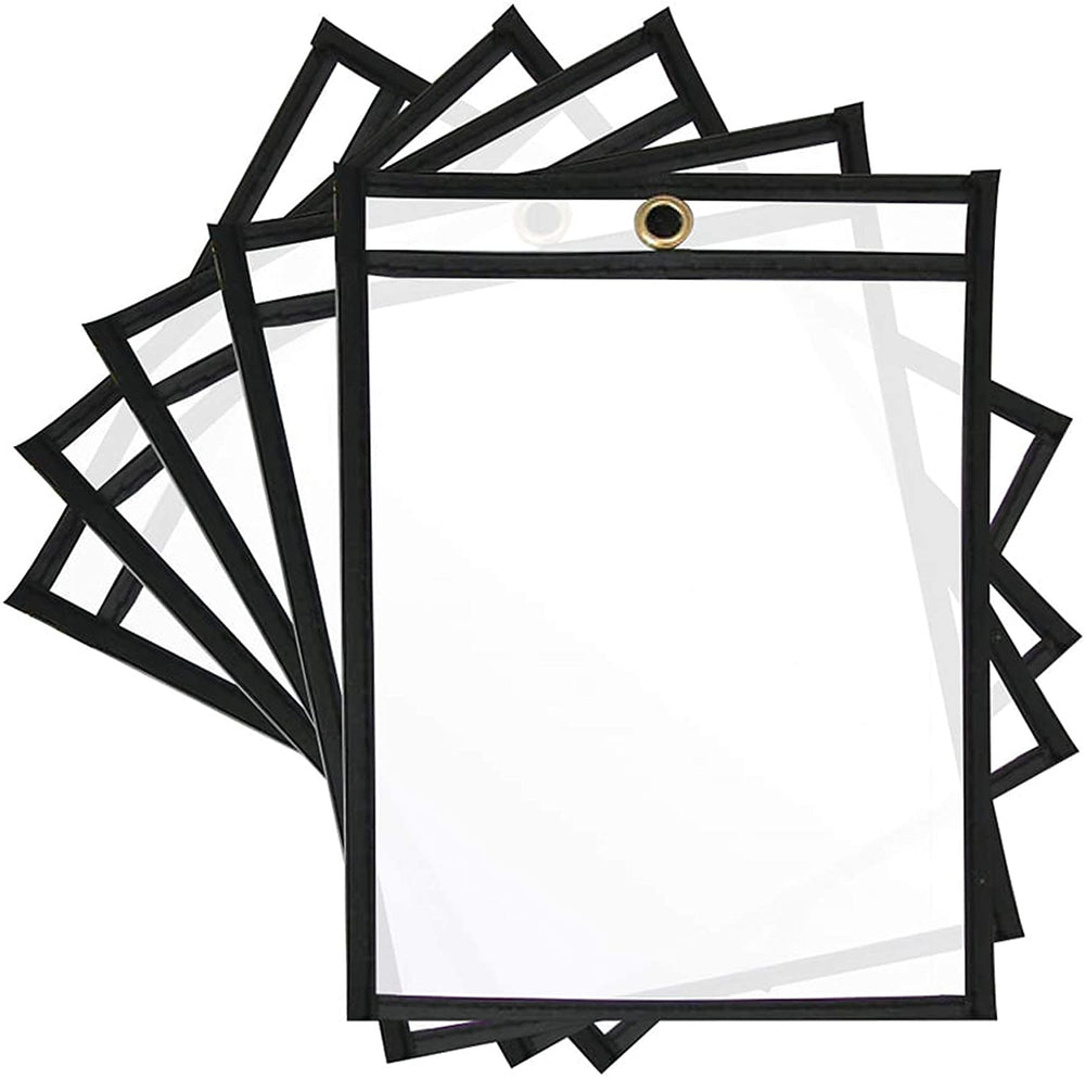 Stitched Shop Ticket Holders,11x17Inch,25Pack,Clear Front ...