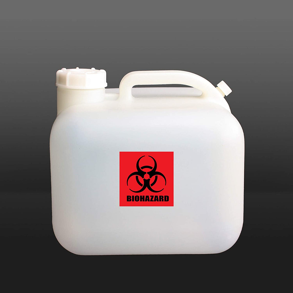 Biohazard Warning Label,250Labels Per Roll,Coated Paper ...
