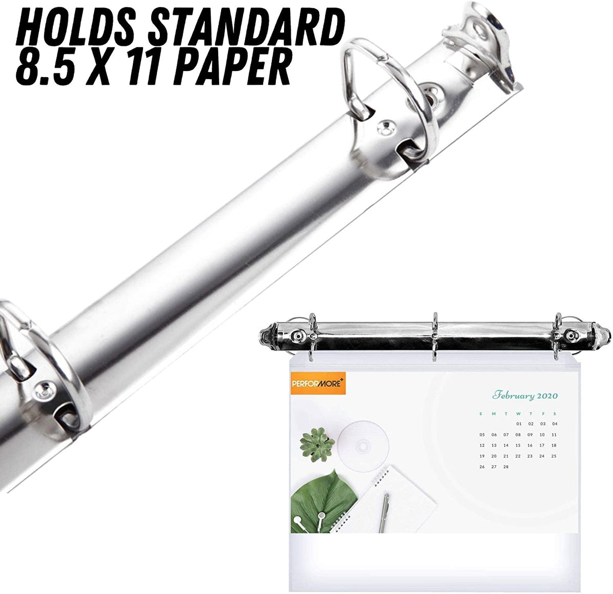 Magnetic 3Ring Binder Locking Mechanism for Hanging8.5x11Inch ...