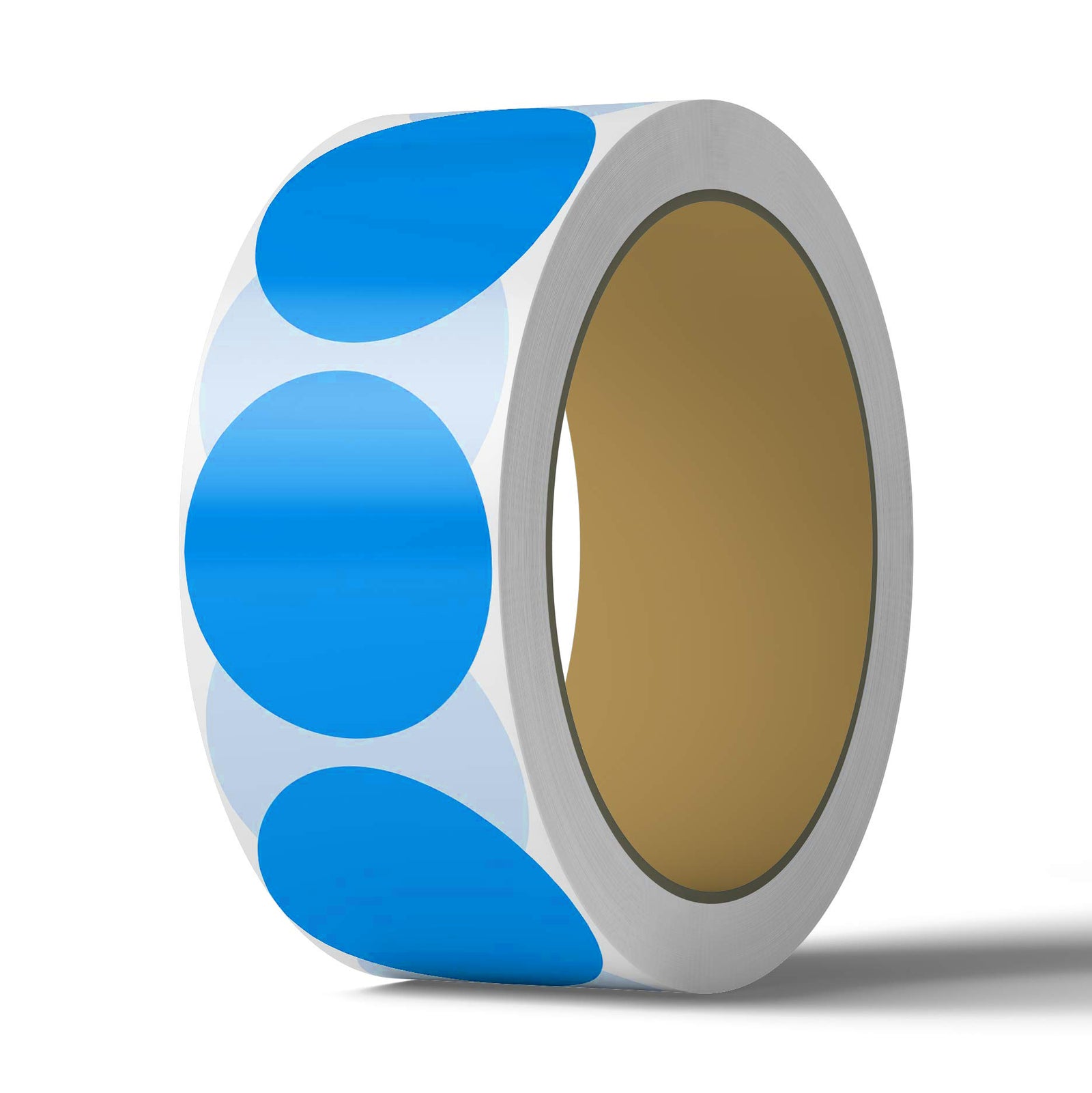 2 Inch Dot Matte Color Code Labels, 500 Stickers Per Roll ...